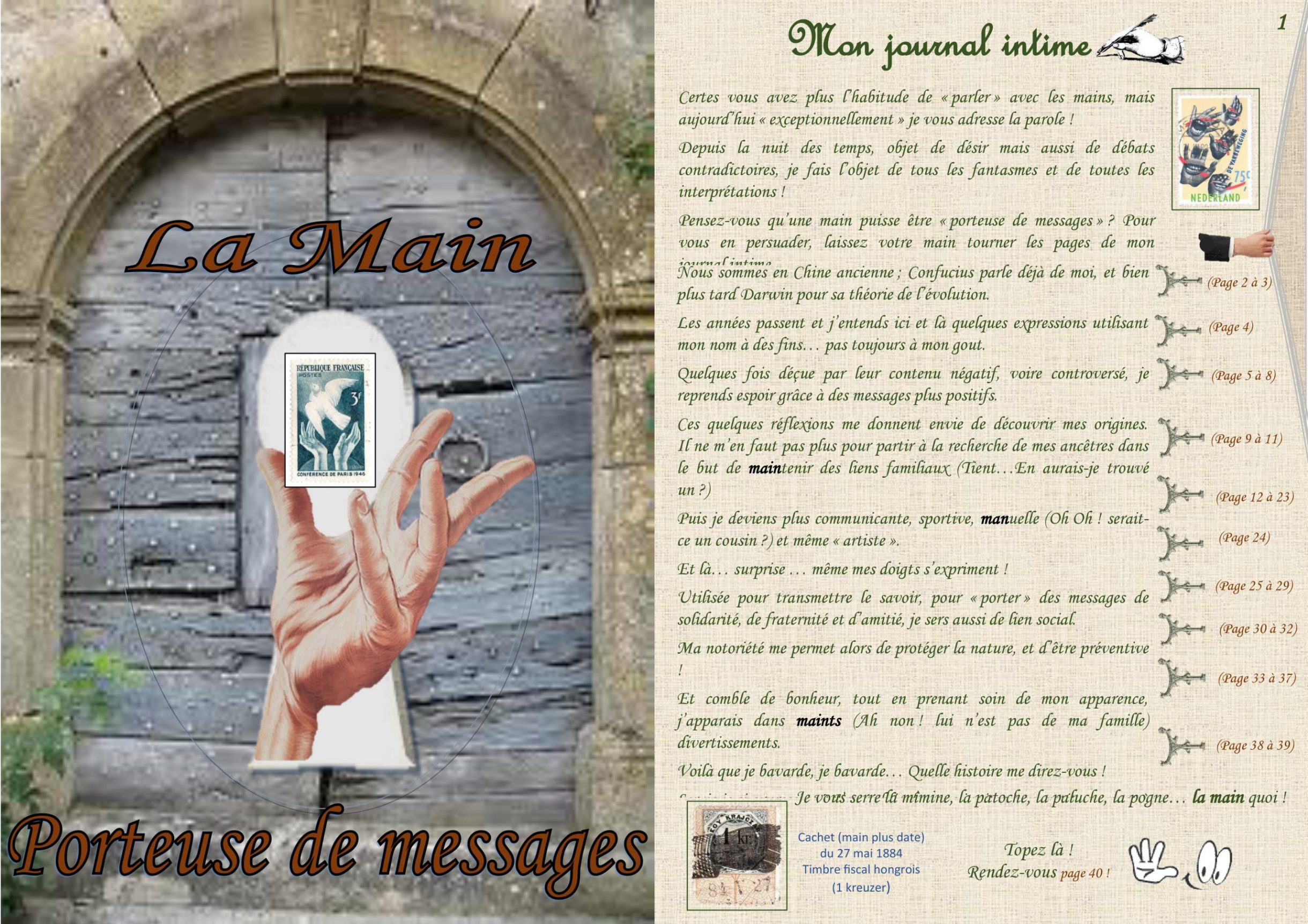 La Main Porteuse de Messages par Gérard Barrat | Association ...
